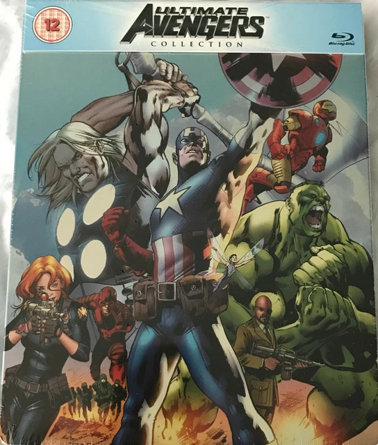 ULTIMATE AVENGERS COLLECTION - Blu-ray - UK Steelbook Animated Marvel £ ...
