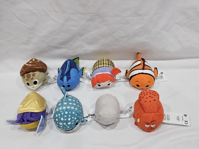 DISNEY PIXAR TSUM Tsum Finding Nemo Mini Plush Set of 8 $49.14 ...