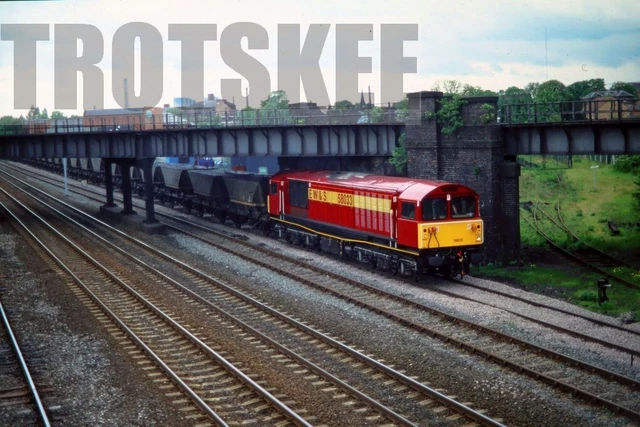35MM SLIDE EWS Railway Diesel Loco Class 58 58033 1996 Original £4.98 ...