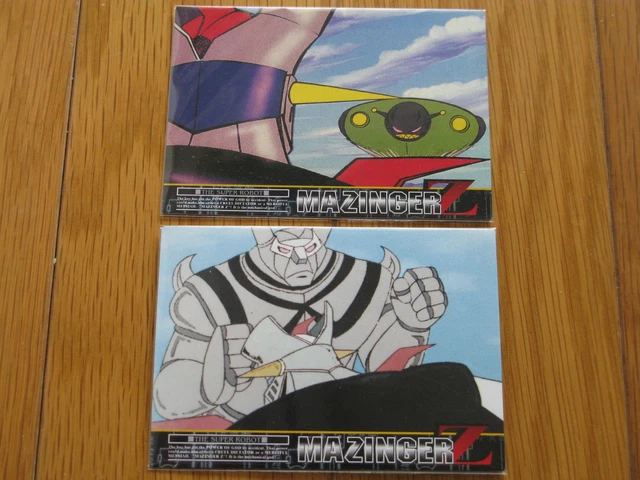 MAZINGA Z MAZINGER Japan Card 1997 Go Nagai Super Robot Mecha Toei Tv ...