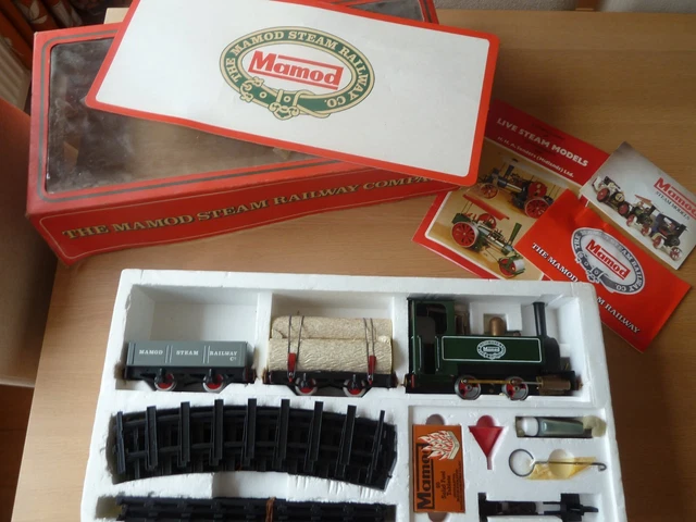 MAMOD STEAM RAILWAY SL1 Boxed Set Locomotive Live Steam Engine £250.00 ...