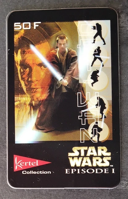 STAR WARS - Carte téléphonique rechargeable Kertel 50 F - Série limitée ...