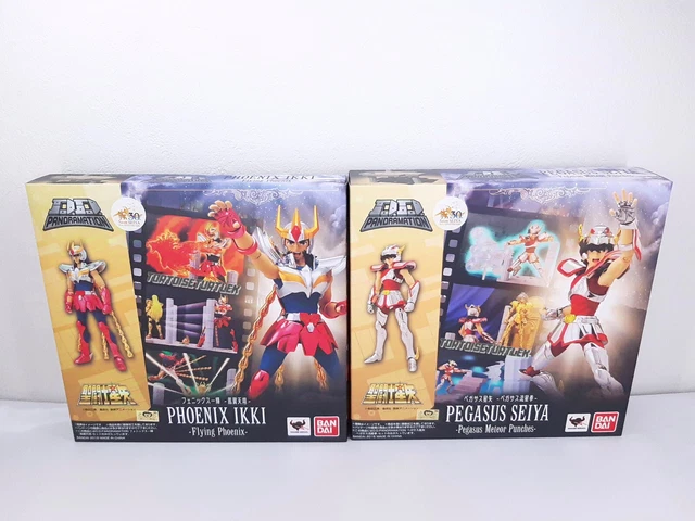 SAINT SEIYA D.D.PANORAMATION Pegasus Seiya Phoenix Ikki Action Figure ...