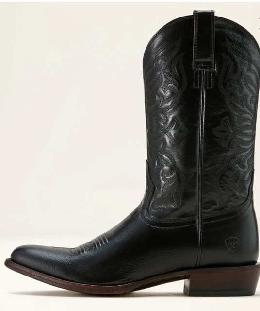 $250 ARIAT MEN’S Maverick Western Inkwell Black SZ 9.5 D Med £147.12 ...