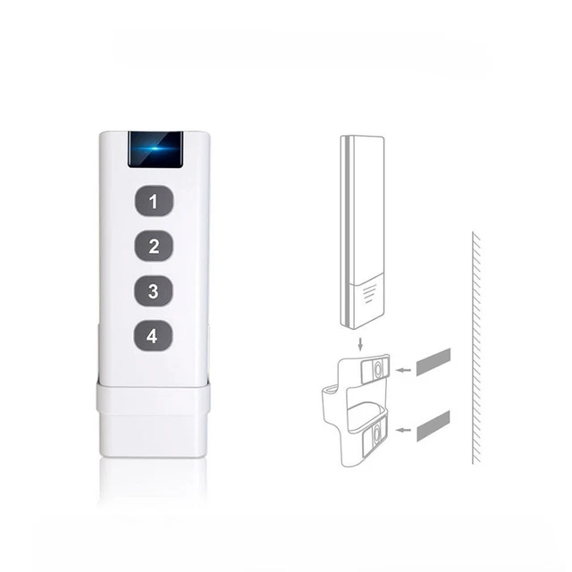 FOUR KEY SCENE Switch For Zigbee Compatible for Tuya Home Automation ...