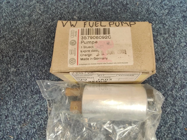 GENUINE VW IN tank fuel pump Golf MK2 GTi Corrado G60 357906092C NOS £ ...