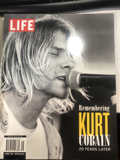 LIFE MAGAZINE REMEMBERING Kurt Cobain 20 Years Later Nirvana 2014 £14.05 - PicClick UK