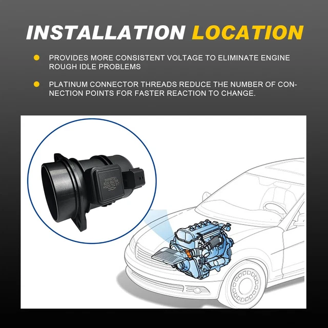 MAF FIT NISSAN Note Juke Pulsar NV200 Qashqai 1.5 dCi Mass Air Flow ...