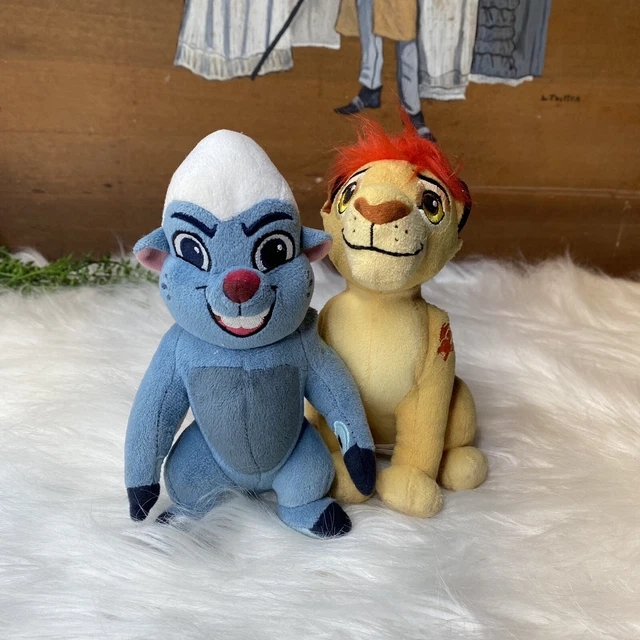 DISNEYS THE LION Guard Bunga Bean And Kion Son of Simba Plush Toys 4" x ...