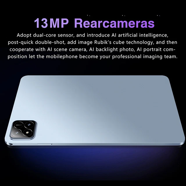 BLUE AU PLUG 13 10.1 High-Clear Tablet 1280*800P Octa-Core Process $184 ...