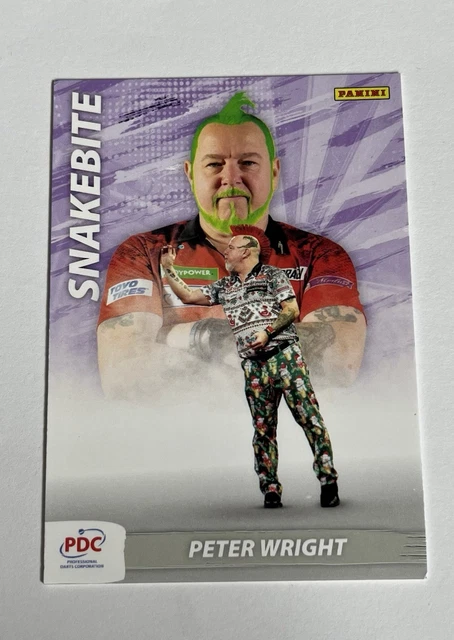 PANINI PDC 2025 World Championship Darts Peter Wright Scoring Machine ...
