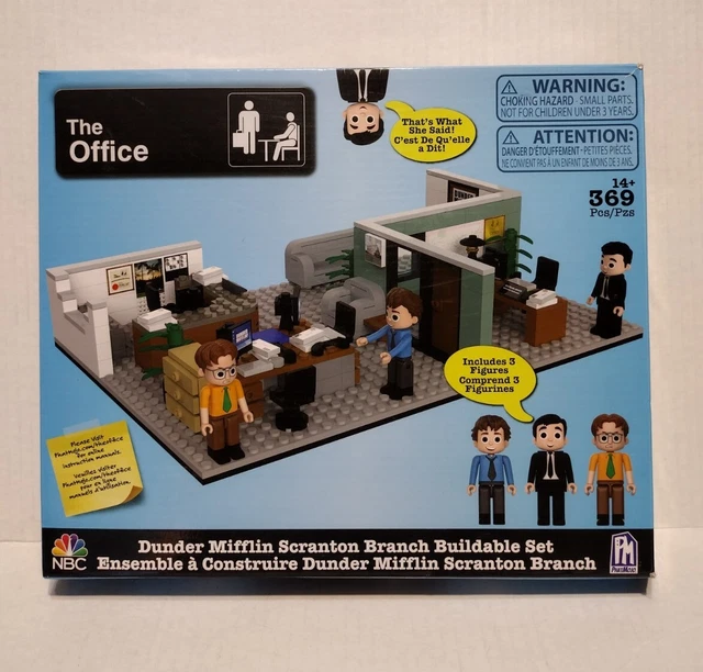 THE OFFICE DUNDER Mifflin Scranton Branch Construction Set By Phatmojo ...