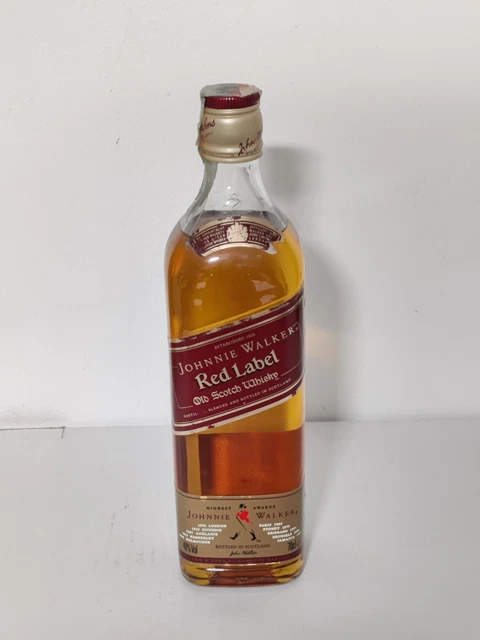 JOHNNIE WALKER RED Label Old Scotch Whisky EUR 64,00 - PicClick IT