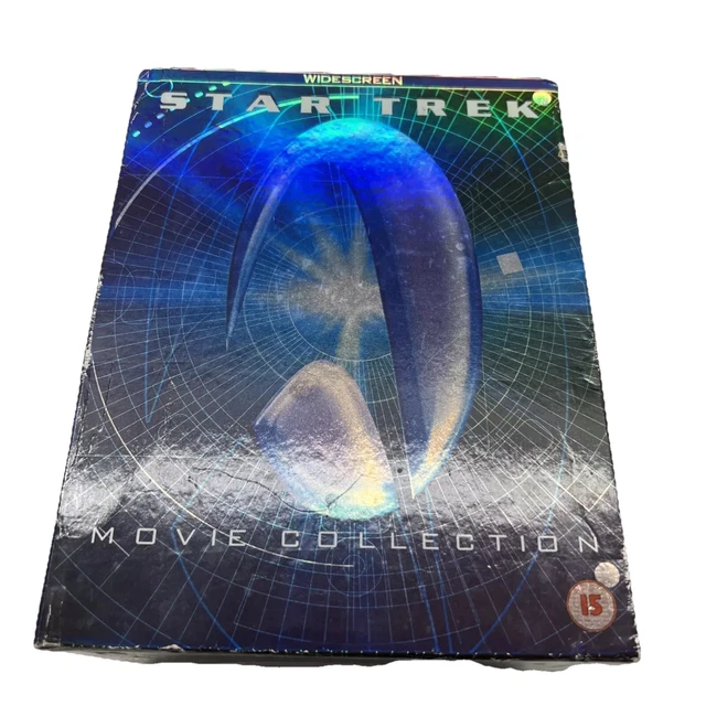 STAR TREK THE Movie Collection Box Set VHS Widescreen 9 MOVIES ...