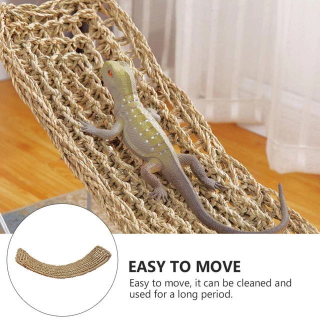 WOVEN PET CAT Mat Lizards Nest Toys Crawling Hammock Parrot Animal £13. ...