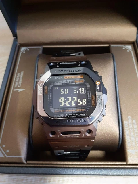 CASIO G-SHOCK MULTIBAND 6 Titanium Digital Men's Solar Watch GMW ...