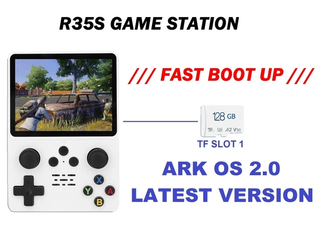 R35S GAME STATION 128 GB aggiornamento di ricambio micro SD TF ...