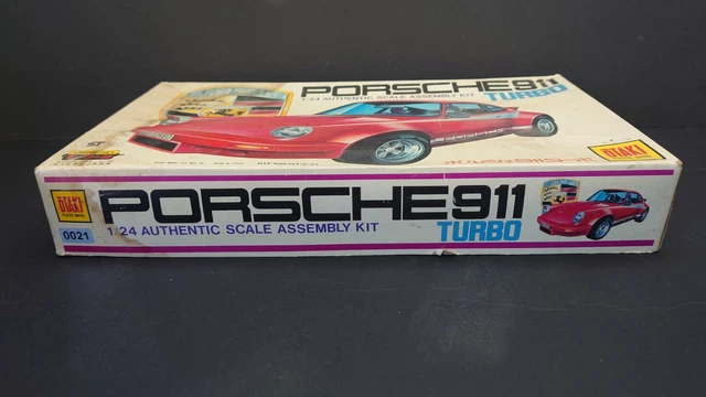 OTAKI PORSCHE 911 Turbo Started - 1/24 Scale Model Kit Collection Lot ...