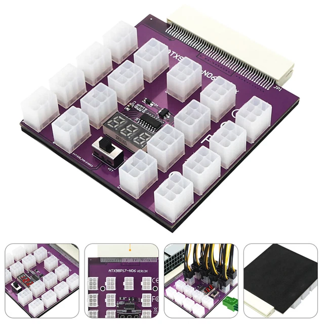 SERVER POWER SUPPLY GPU Power Board Mining Board Adapter GPU Mining ...