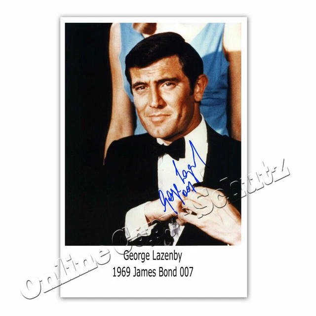 GEORGE LAZENBY - 1969 James Bond 007 - Autogrammfoto EUR 4,49 - PicClick DE