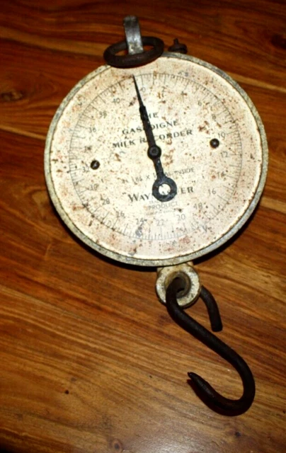 VINTAGE, GASCOIGNE MILK Recorder, Waymaster Scales. £15.00 - PicClick UK