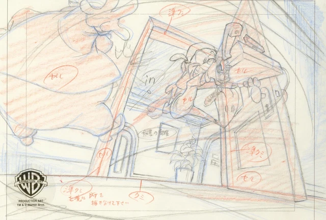 ANIMANIACS-ORIGINAL PRODUCTION DRAWING-WAKKO-TEMPORARY Insanity £281.80 ...