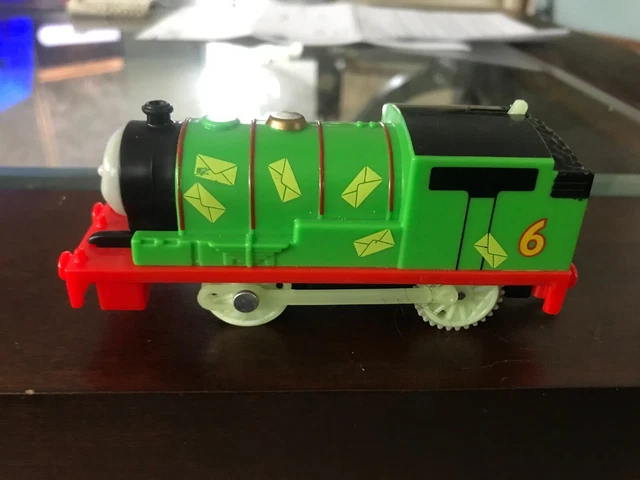 THOMAS & FRIENDS Trackmaster Motorized Toy Train Engine PERCY 2013 by ...