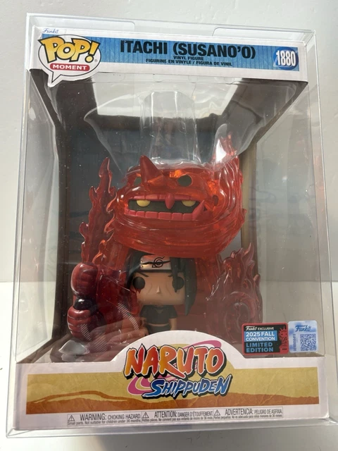 FUNKO POP! NARUTO Itachi Susanoo #1880 NYCC 2025 Exclusive In Protector £151.04 - PicClick UK