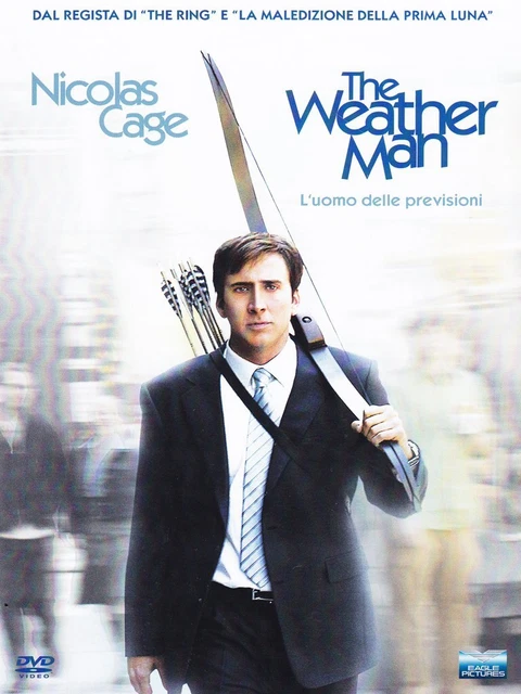 THE WEATHER MAN (DVD) Nicolas Cage Michael Caine Hope Davis Gemmenne De ...
