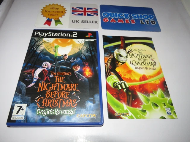 TIM BURTON’S NIGHTMARE Before Christmas PS2 Oogie’s Revenge pal version ...