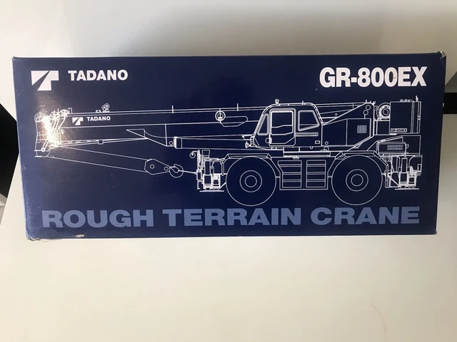 TADANO GR-800 EX Engin De Chantier 1:50 Camion Grue. Avec Boîte Et ...