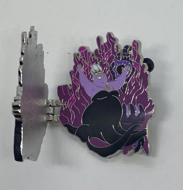 WALT DISNEY WORLD Heroes VS Villains Villains Lair Hinged Pin Ursula LE ...