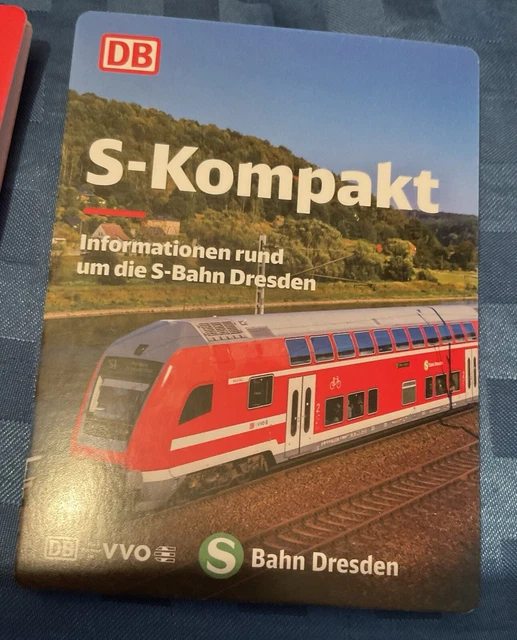 S-KOMPAKT DB S-BAHN Dresden VVO Netzplan Network & Touristeninfos 2024/ ...