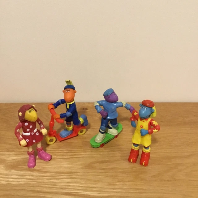 SET OF FOUR McDonalds Happy Meal Plastic Tweenies MILO JAKE FIZZ ...