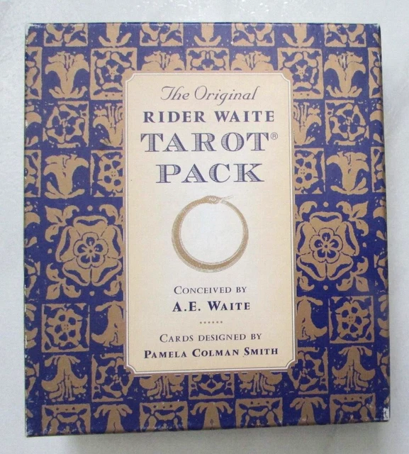 The Original Rider Waite Tarot Pack Conceived By A E Waite Pamela