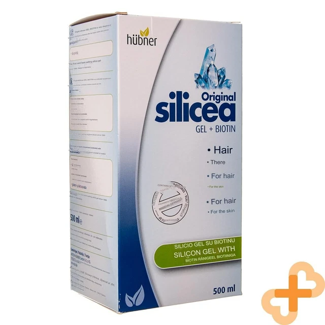 SILICEA ORIGINAL GEL + Biotin 500 ml Hair Skin Nails Food Supplement ...