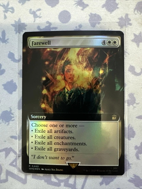FAREWELL (EXTENDED ART) 465 WHO Rare FOIL NM MTG $7.03 - PicClick CA