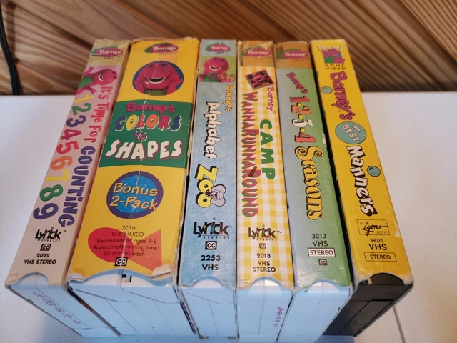 BARNEY VHS LOT EUR 16,53 - PicClick FR