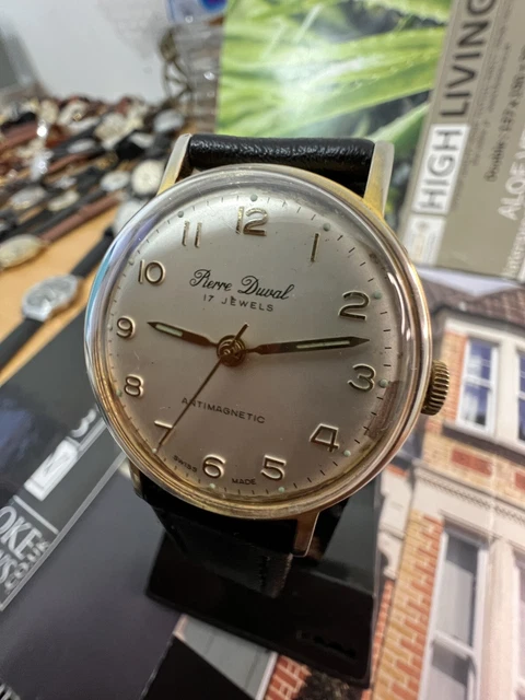 VINTAGE PRONTO MECHANICAL Men Wristwatch Swiss Made £30.10 - PicClick UK