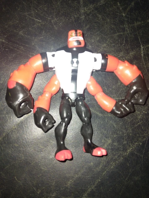BEN 10 ALIEN Force Four Arms 4" Action Figure 2006 Toy Bandai Cartoon ...
