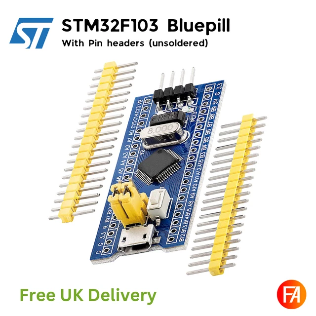 (STM32F103C8T6) STM32F103CBT6 STM32 duino Blue Pill development board ...