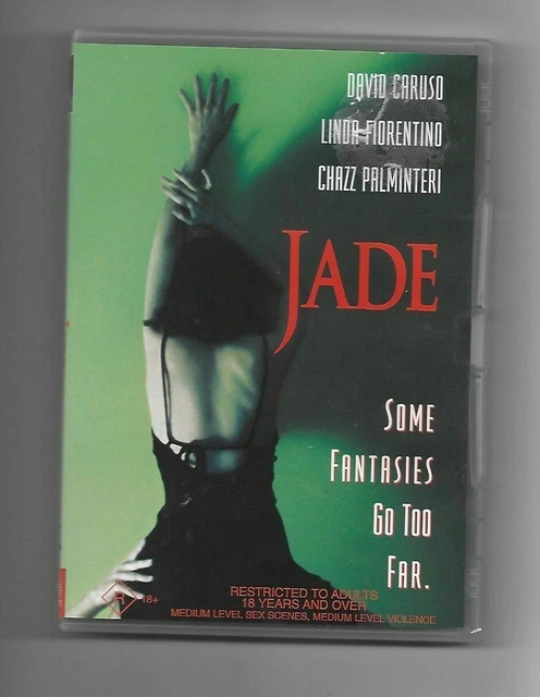 JADE DVD R-RATED Sexy Thriller Movie David Caruso, Linda Fiorentino RARE AUST R4 $24.95 ...