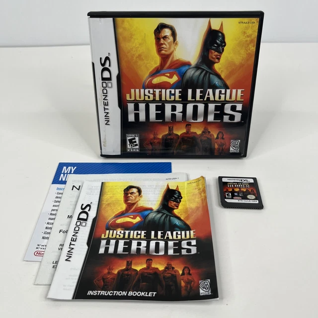 JUSTICE LEAGUE HEROES (Nintendo DS, 2006) CIB Complete Tested $11.05 ...