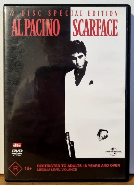 SCARFACE SPECIAL EDITION (DVD, 1983) Al Pacino, Michelle Pfeiffer ...