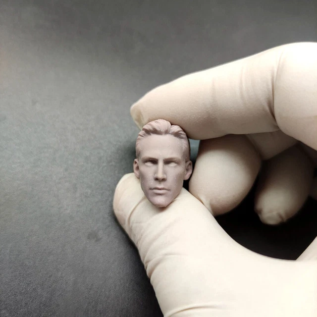 FIGURINE NECA NECA 7 pouces sculpture tête matricielle blanche échelle 1/10 non peinte EUR 14,58 ...