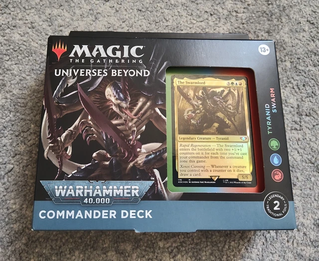 MTG UNIVERSES BEYOND Warhammer 40k 40,000 Commander Deck Set of 4 ...