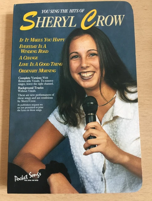 POCKET SONGS - 'Hits Of Sheryl Crow' - Backing Track Cassette! £3.99 ...