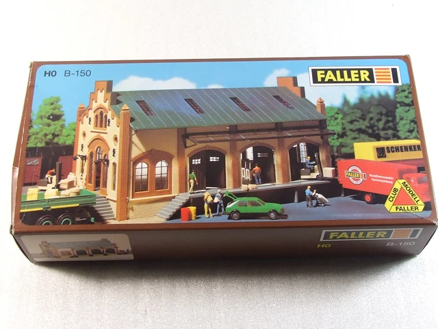 VOLLMER KIBRI FALLER B-150 Bausatz Güterhalle - H0 Club Modell EUR 42 ...