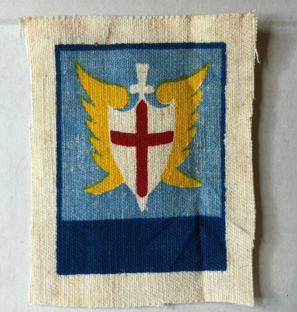 WW2 ALLIED LAND Forces South East Asia Command Printed Uncut Patch ...