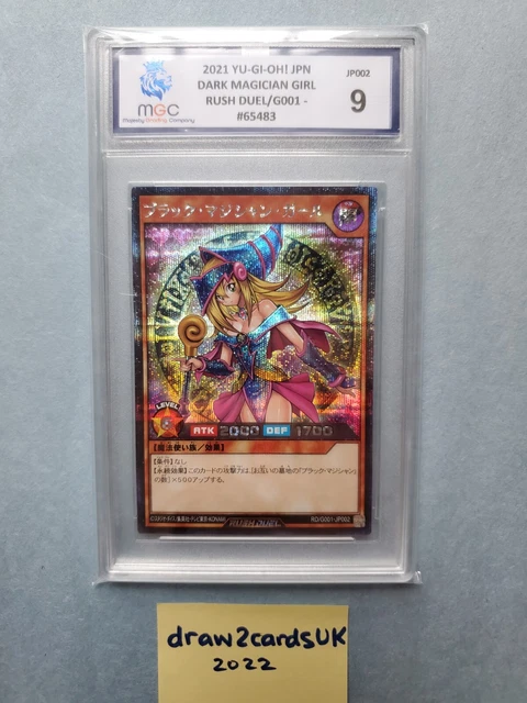 YU-GI-OH! DARK MAGICIAN Girl, RD/G001-JP002,Rush Duel Promo, Graded MGC 9, Lot:F EUR 45,29 ...